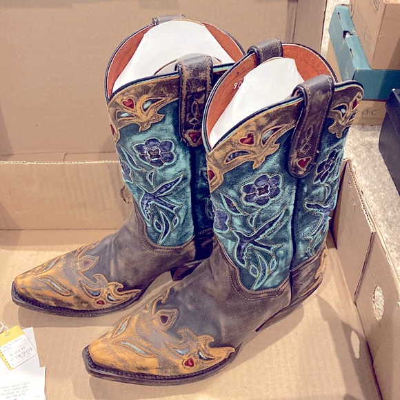 Dan Post | Shoes | Dan Post Chocteal Cowgirl Boots | Poshmark